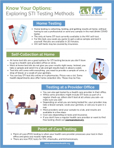 April is STI Awareness Month